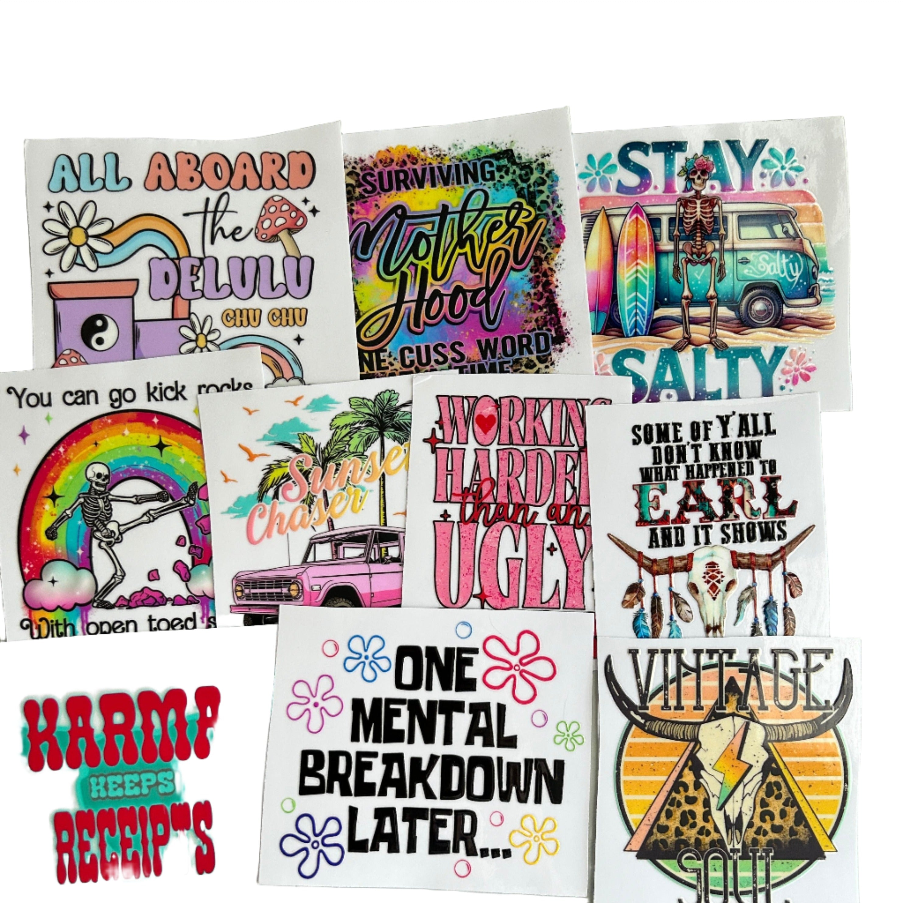 Pick a decal for a Mega Mug/Hip Sip Trucker Mug – Salty Southern